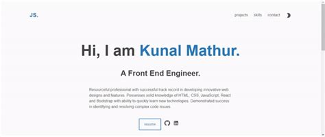 kunal mathur on linkedin frontenddeveloper reactdeveloper portfolioshowcase webdevelopment…