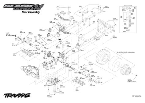 Traxxas Slash 4x4 Ultimate Exploded View Rillydesert