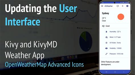 Kivy And Kivymd Weather App Tutorial Part 9 Updating Ui With