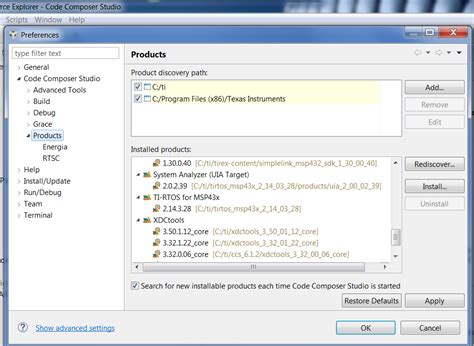 rtos msp430f5529 how to create a static library based on msp430f5529 ti rtos msp low power