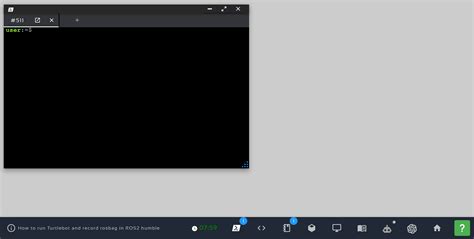 Làm Sao để Chạy Turtlebot3 Và Lưu Rosbag Trên Ros2 Humble Ros