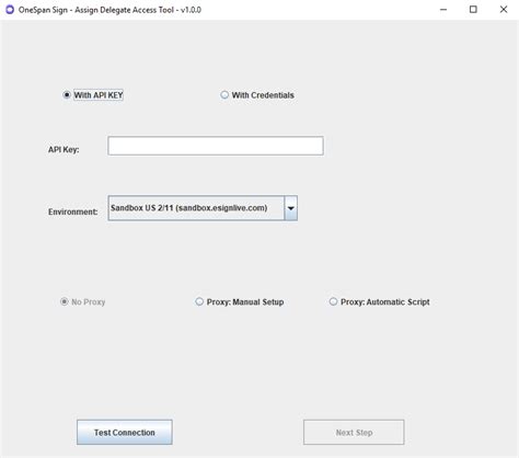 Onespan Sign Developer Assign Delegate Access Tool Onespan
