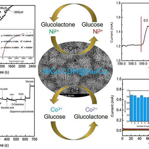 Schematic Representation Of Electrochemical Non Enzymatic Glucose Download Scientific Diagram