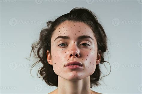 Woman With Dark Spots On Her Face Stock Photo At Vecteezy