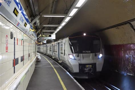 New Class 717 On Driver Training For Great Northern Seen Passing Old Street In October 2018 R