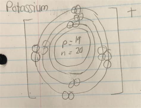 Bohr Diagram For Potassium