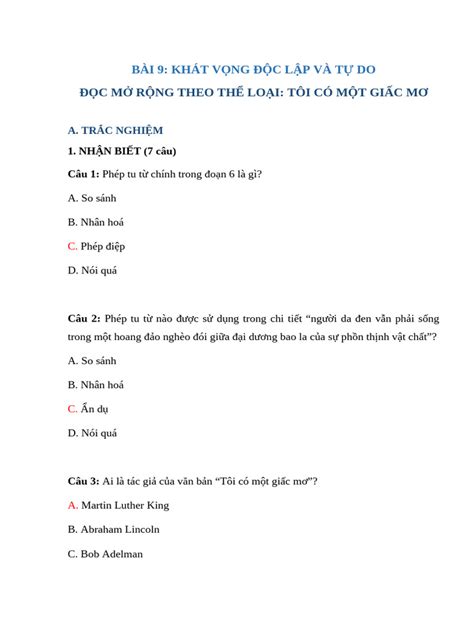 Bai 9 Doc Mo Rong Toi Co Mot Giac Mo Pdf