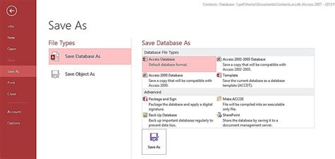 How To Back Up A Microsoft Access Database