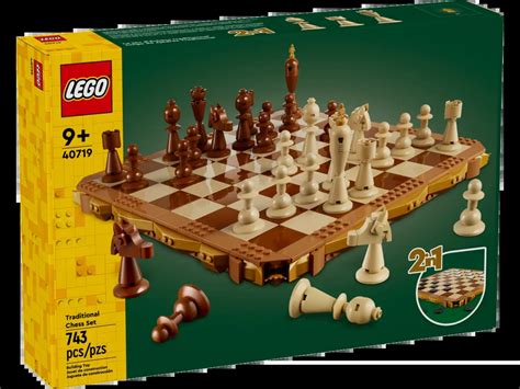 Lego 40719 Traditional Chess Set Officially Revealed