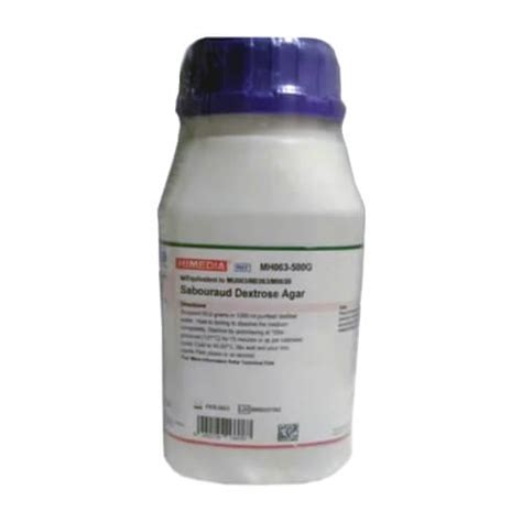 Sabouraud Dextrose Agar 500gm Himedia India Lab Asia Science And