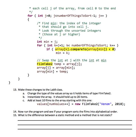 Solved PART GETTING STARTED Create A New Java Project For Chegg