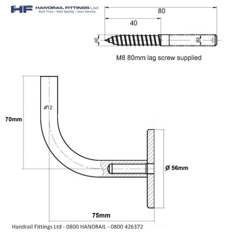 Handrail Bracket Concealed Fixing View Now At Handrail Fittings Ltd