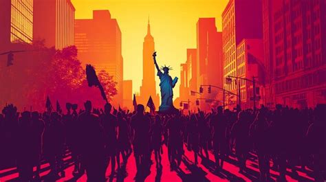 Image Representing American Democracy In The 21st Century Style