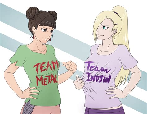 Tenten X Ino Neji E Tenten Inojin Naruto Y Boruto Anime Naruto Kunoichi Naruto Girls