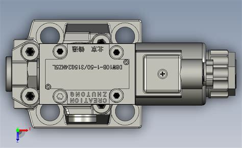 Db╱dbw先导溢流阀（50系列） 板式连接 Dbw10 Stepstep模型图纸下载 懒石网