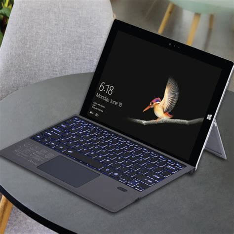 Tecphile Wireless Microsoft Surface Pro Keyboard Go Go2 Go3 Concept Kart
