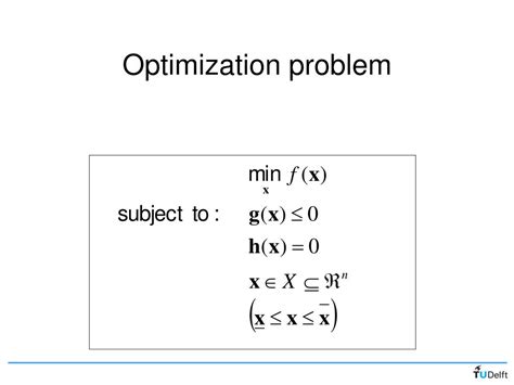 Ppt Engineering Optimization Powerpoint Presentation Free Download Id1460856