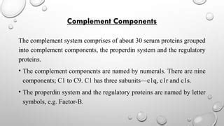 Complement System Pathways Regulations And Biological Effects Pptx