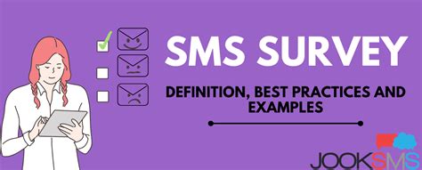 Sms Survey Definition Best Practices And Examples Jooksms