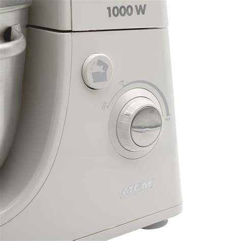 MPM MMR-12 Robot Batidora Amasadora Repostería Profesional, 2 Bol de 4 ...