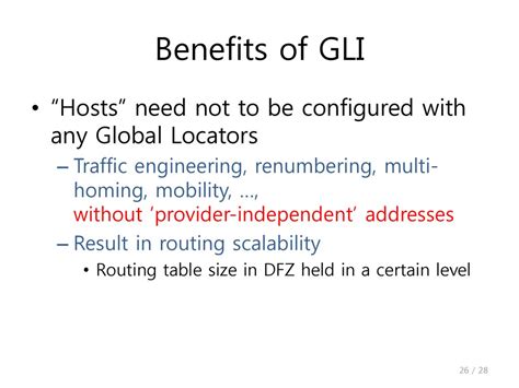 global locator local locator and identifier split gli split ppt