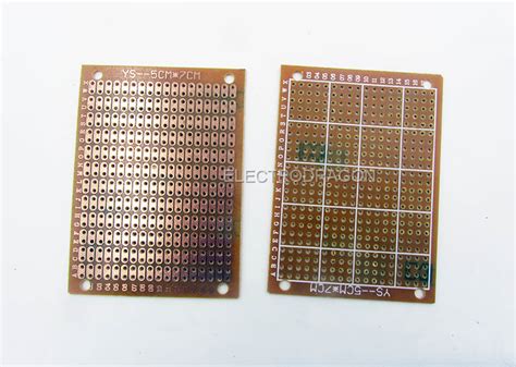5PCs Common Prototype Board Perfboard Size ElectroDragon