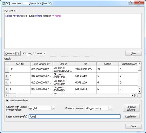 Qgis Using Postgis Can I Define A Layer Using Sql Geographic Hot Sex