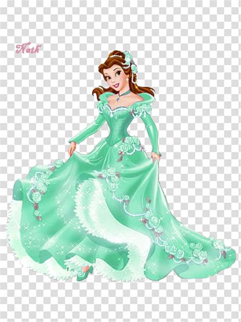 Disney Princess Belle Green Dress