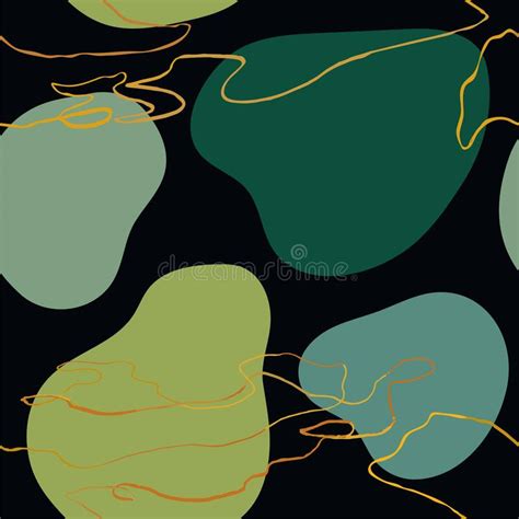 Seamless Pattern With Colorful Hand Draw Abstract Elements Doodles Stock Vector Illustration