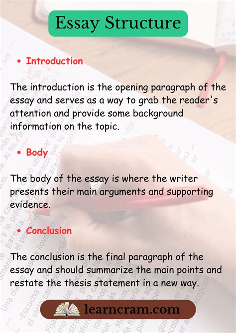 Essay Writing For Class 8 Format Topics Examples Exercises Learn Cram