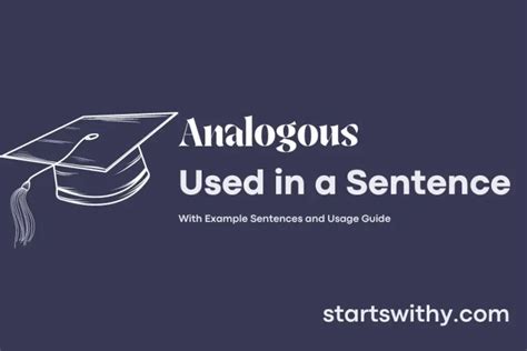 Analogous In A Sentence Examples 21 Ways To Use Analogous