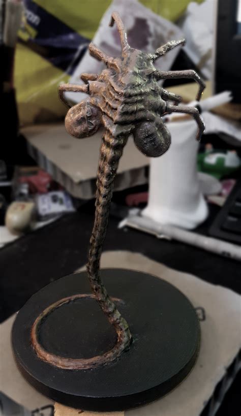 3d Printable Alien Facehugger By Tommy Fox