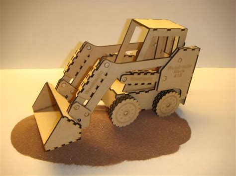 The Wooden Bobcat Toy Laser Cut File Download Dxf Etsy The Wooden Bobcat Toy Laser Cut File Download Dxf Etsy