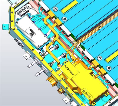 乘用车电池包packstep 模型图纸下载 懒石网