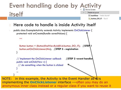 Ppt Mastering Android Event Handling Essential Techniques Powerpoint
