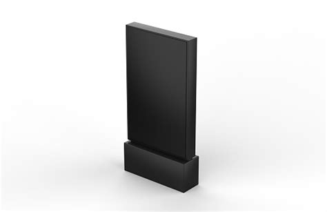 Wifi 네트워크 멀티 터치 바닥 서 Lcd 광고 디스플레이 디지털 간판 디스플레이 터치 모니터 3d 렌더링 그림입니다 0명에 대한 스톡 사진 및 기타 이미지 Istock