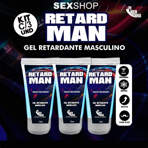 Gel Retardante Masculino Da Ejaculação Precoce Demora Gozar Sex Shop