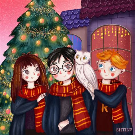 Иллюстрация Фан арт Гарри Поттер в стиле 2d детский компьютерная