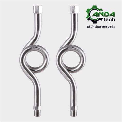 Syphon ไซฟอน Pressure Gauge Syphon Andatech