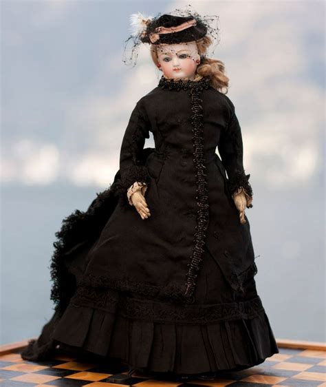 Модная кукла Jumeau 35 см в оригинальном костюме Красивая антикварная французская кукла Jumeau