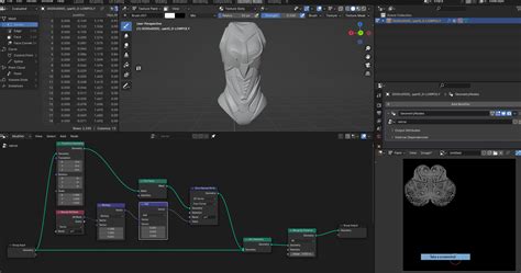 How To Mirror UVs With Geometry Nodes Basics Interface Blender Artists Community