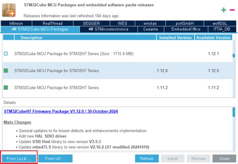 【stm32cubemx】st官网mcu固件库下载及安装 技术栈