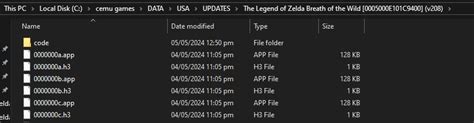 stuck on the process of decrypting botw game files using cdecrypt r