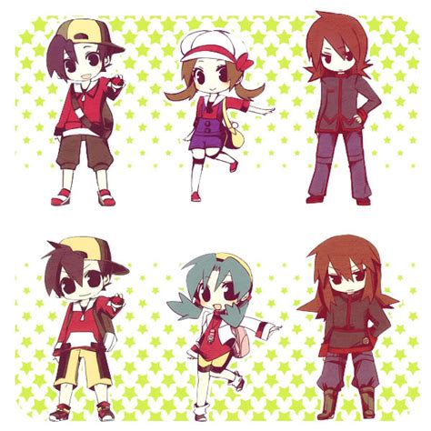 Ethan Lyra Kris And Silver Pokemon And More Drawn By Aruya Flosrota Danbooru