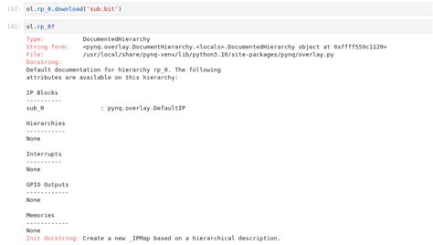 Error After Download Partial Bitstream Support Pynq