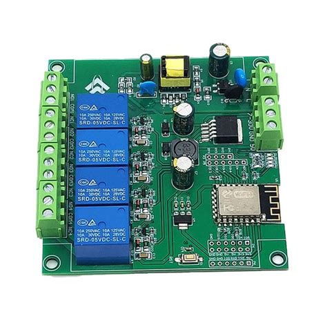 AC DC ESP WIFI Bluetooth Channel Relay Module ESP WROOM Development Board EUR