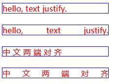CSS两端对齐语法及代码实例教学 w cbabe