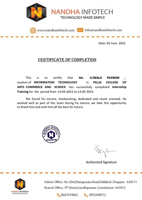 connections internship fullstackdeveloper projects skills ujwala