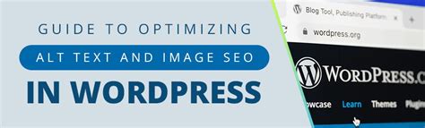 optimizing alt text and image seo in wordpress coalition