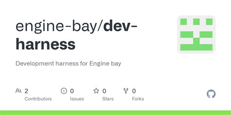 Github Engine Baydev Harness Development Harness For Engine Bay
